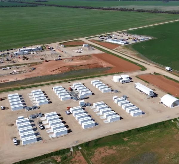 a photo of KESS under construction